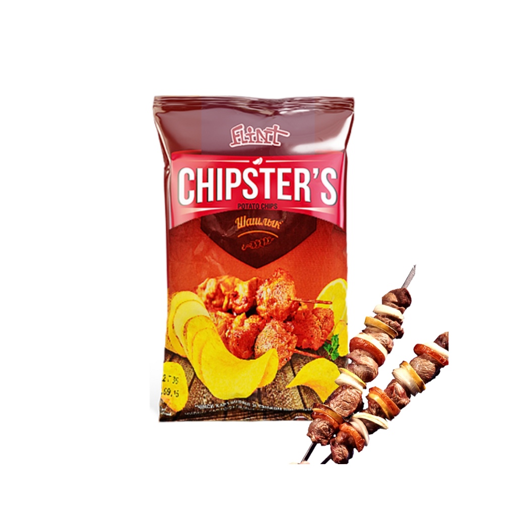 Chipsy ziemniaczane smak szaszłyka "Chipster's" 60g - Foodex24.pl