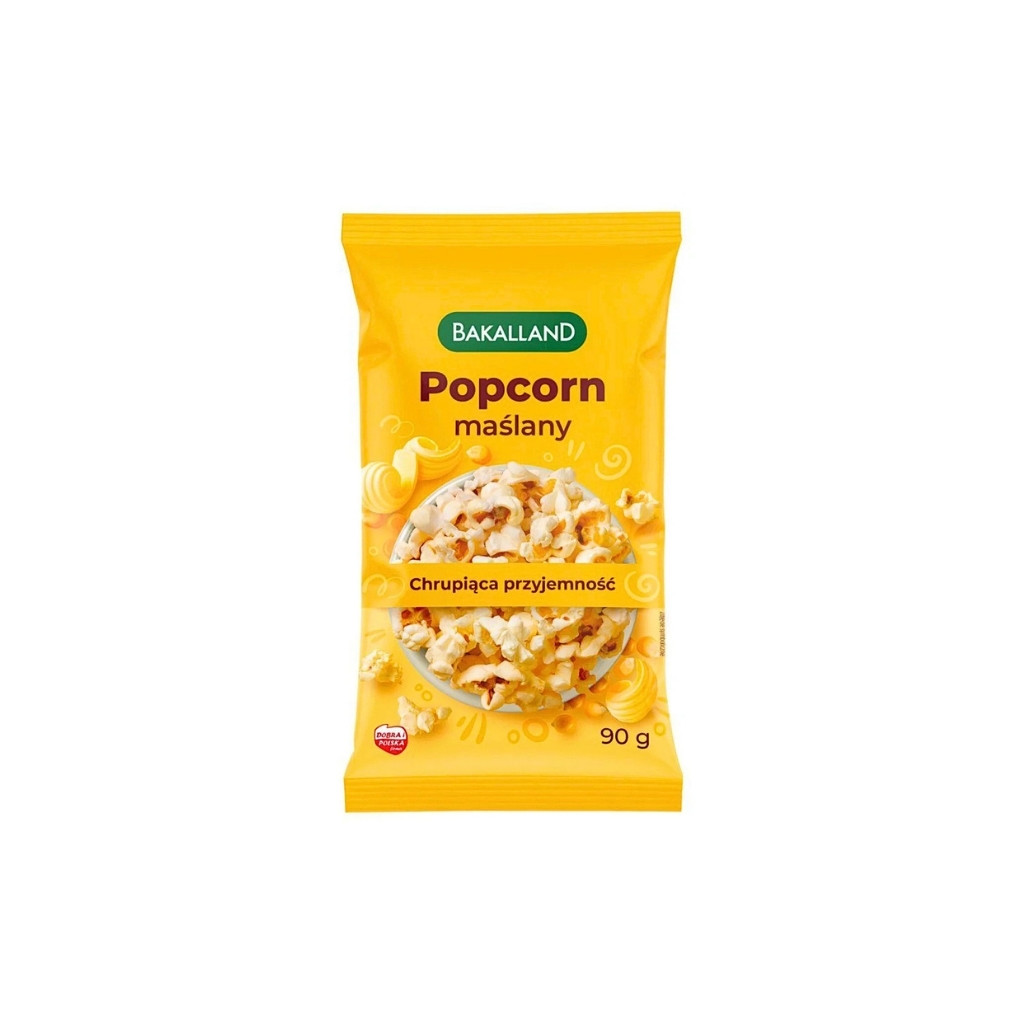 Popcorn maślany "Bakalland" 90g - Foodex24.pl