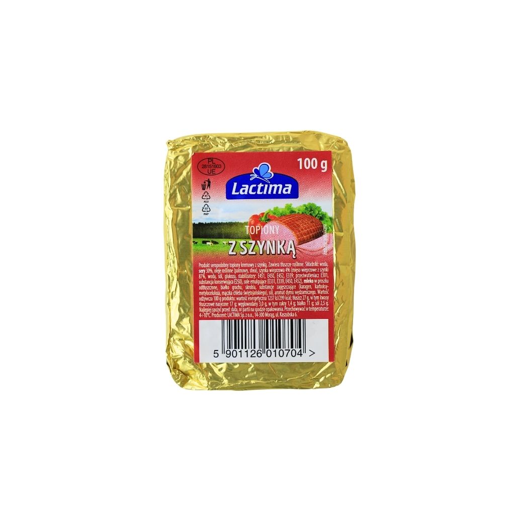 Ser topiony z szynką "Lactima" 100g - Foodex24.pl