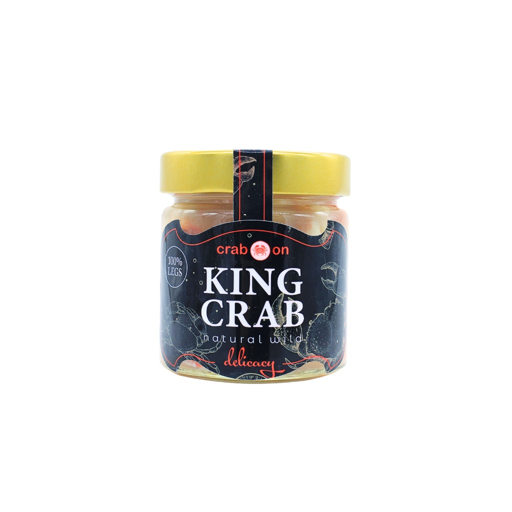 Mięso kraba Kamczatskiego w zaliewie "Crab On" słoik 200g - Foodex24.pl
