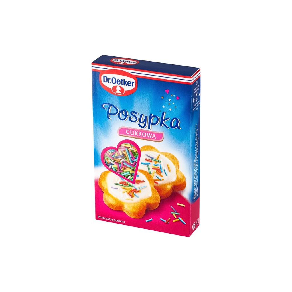 Posypka cukrowa "Dr. Oetker" 80g - Foodex24.pl