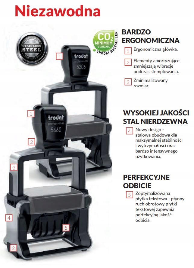 Datownik Trodat Professional Line 5440 ISO U+gumka - Trodat | Sklep ...