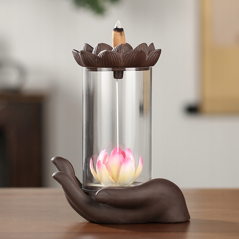 Aromaliv Glass Kominek Zapachowy Kadzidło Dym - Livoyn | Sklep EMPIK.COM