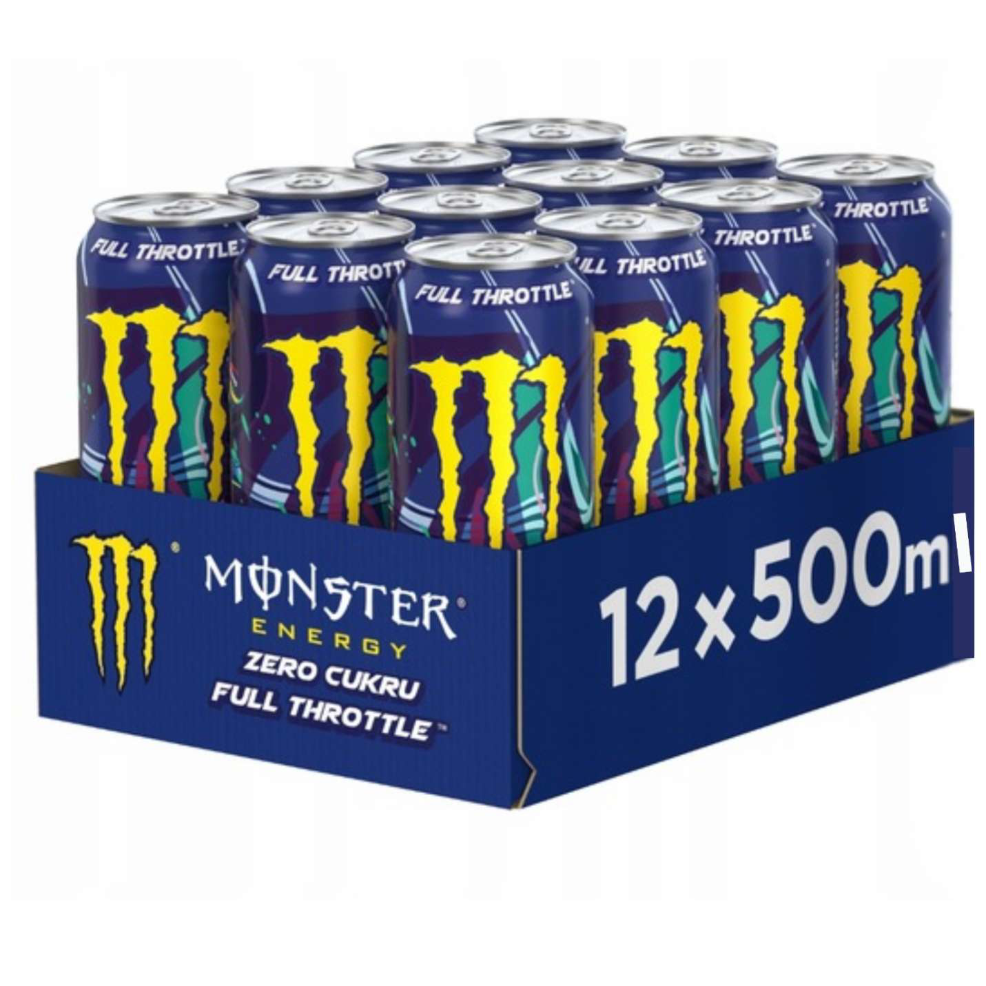 Kup Monster Full Throttle Energy Zero Cukru napój energetyczny 500ml x ...