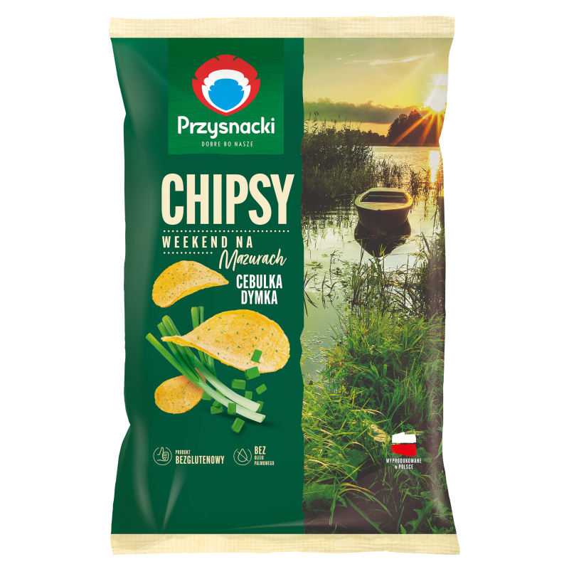 Kup Przysnacki Chipsy cebulka dymka 130 g na arena.pl i ciesz się niską ...