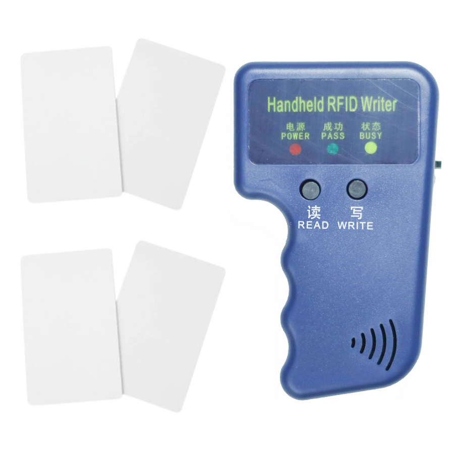 KOPIARKA PROGRAMATOR DUPLIKATOR BRELOK RFID 125kHz+4 KARTY - ADVICE ...