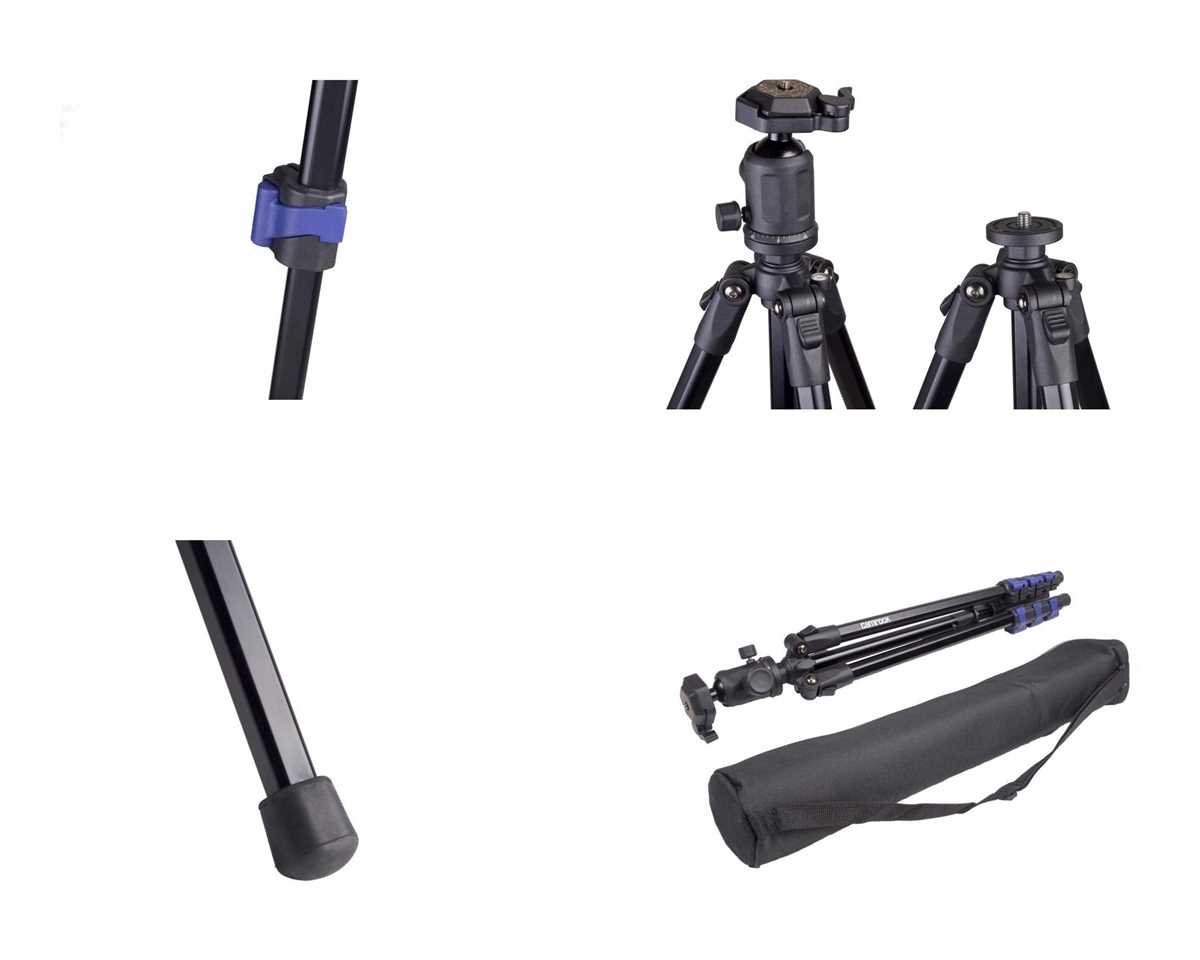 Statyw Tripod Camrock TS53 153 cm czarny - Camrock | Sklep EMPIK.COM