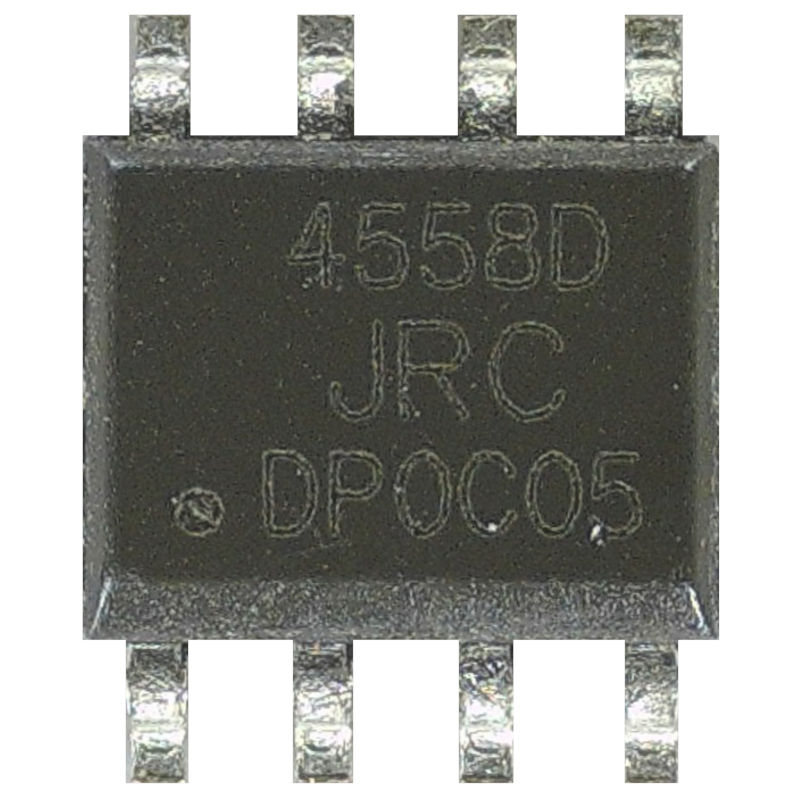 4558D JRC558D NJM4458D op amp 2x wzmacniacz operacyjny tubescreamer ...