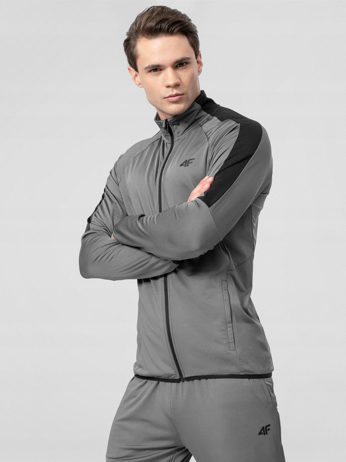 BLUZA MĘSKA 4F FUNKCYJNA ROZPINANA BEZ KAPTURA S - 4F | Sport Sklep ...