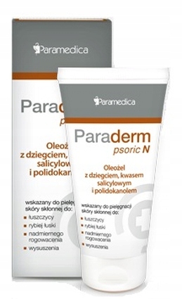 Paraderm, Psori, Żel z dziegciem ŁUSZCZYCA C N , 85 g | Sklep EMPIK.COM