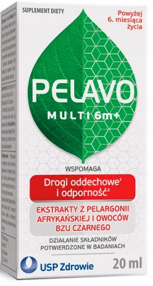 Suplement diety, Pelavo Multi 6m+, Krople Dla Dzieci, Odporność, 20 Ml ...