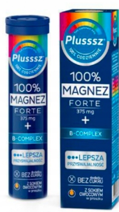 Plusssz MAGNEZ FORTE 100% + B COMPLEX 24 tab. Suplement diety | Sklep ...