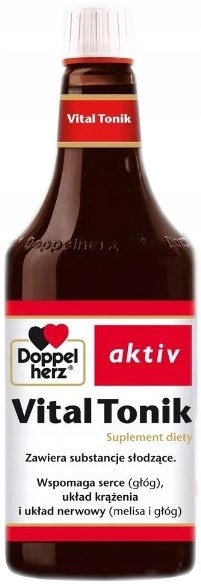 Suplement diety, Doppelherz Vital, Tonik Witaminy Dla Seniora, 1000ml | Sklep EMPIK.COM