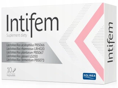 Solinea, Intifem, Kwas mlekowy, 10 kaps. | Sklep EMPIK.COM