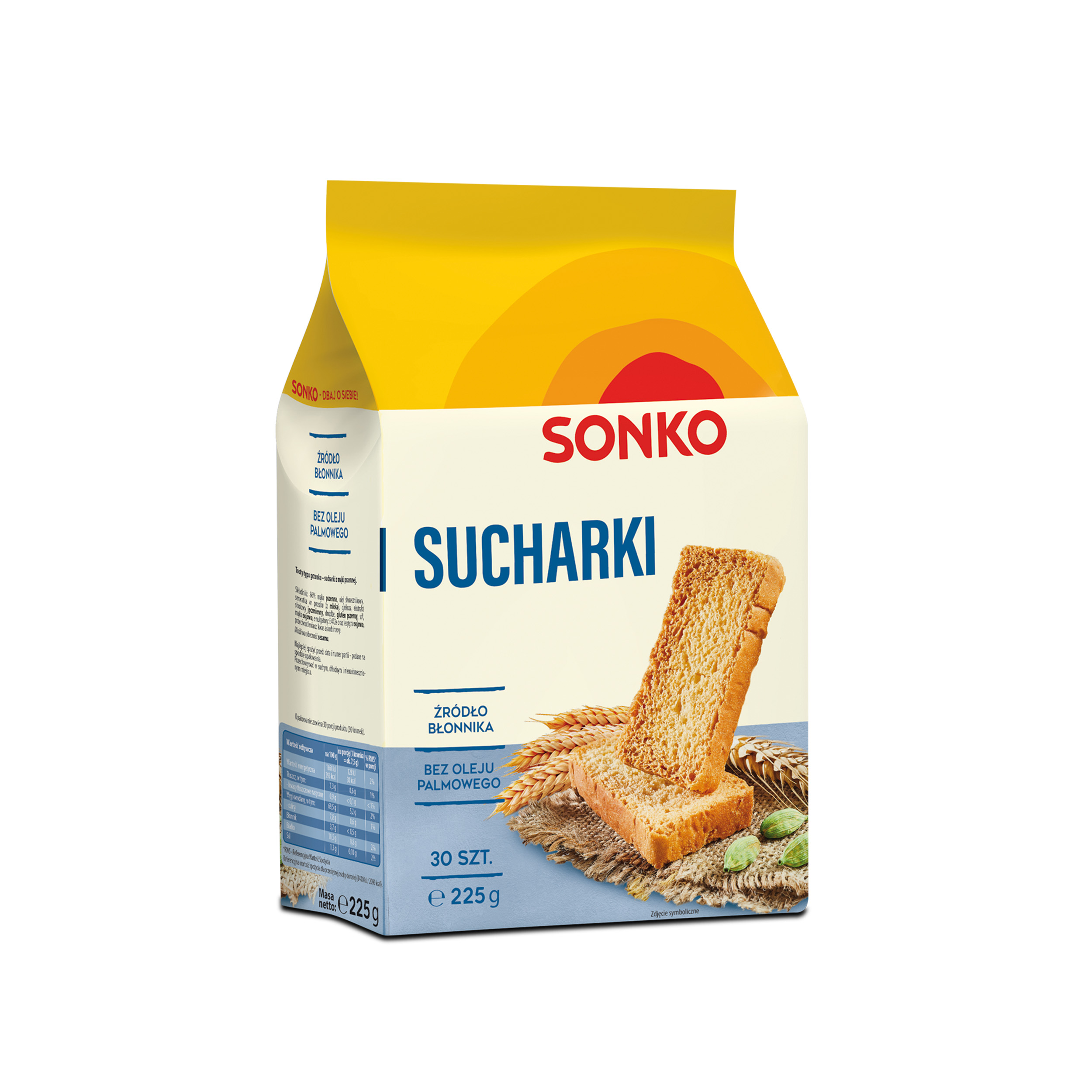 10x SONKO Tosty sucharki 225g - Sonko | Sklep EMPIK.COM
