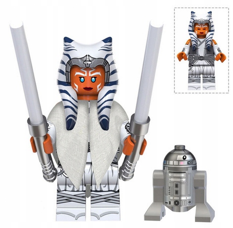 AHSOKA TANO FIGURKA R2 Q2 ROBOT MINIFIGURKA STAR WARS GWIEZDNE WOJNY ...