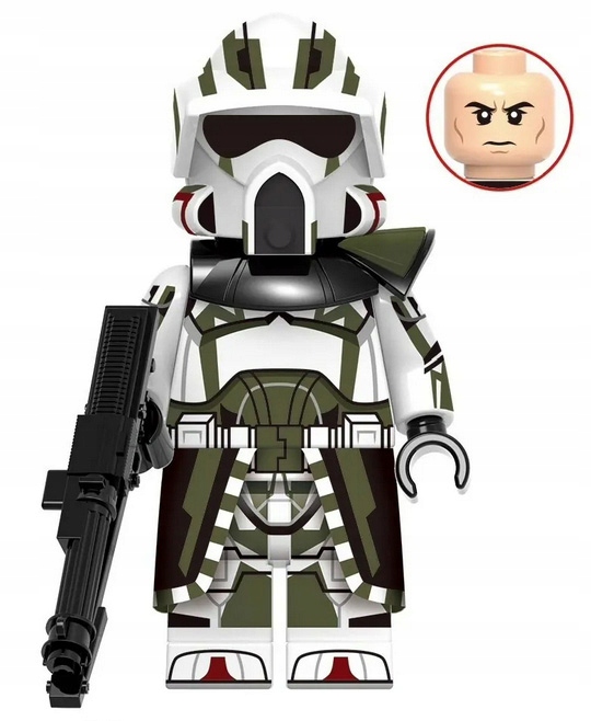 ARF Commander Trauma Komandor Star Wars Klocki Gwiezdne Wojny Figurka ...