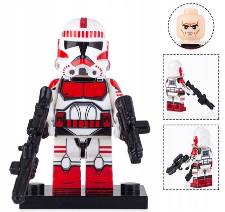 KLON CORUSCANT GUARD TROOPER STAR WARS+ KARTA LEGO - Arena.pl