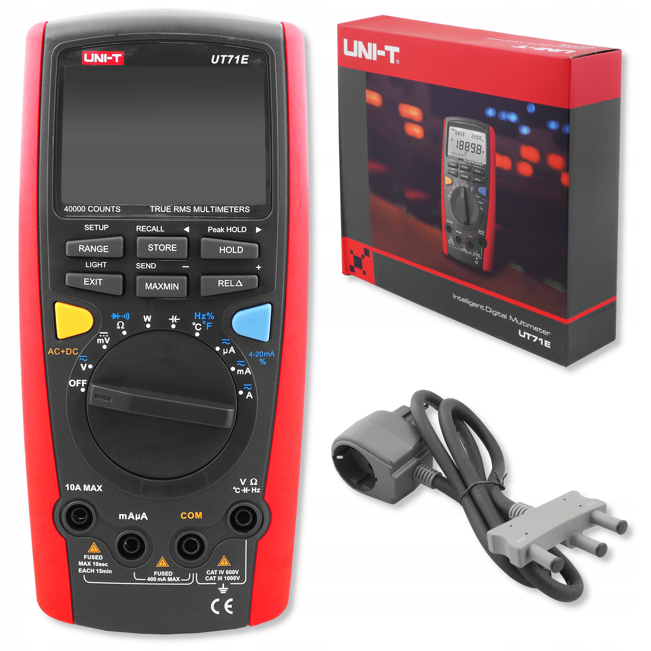 Precyzyjny Multimetr Miernik Napięcia Prądu Ut71E - LTC | Sklep EMPIK.COM