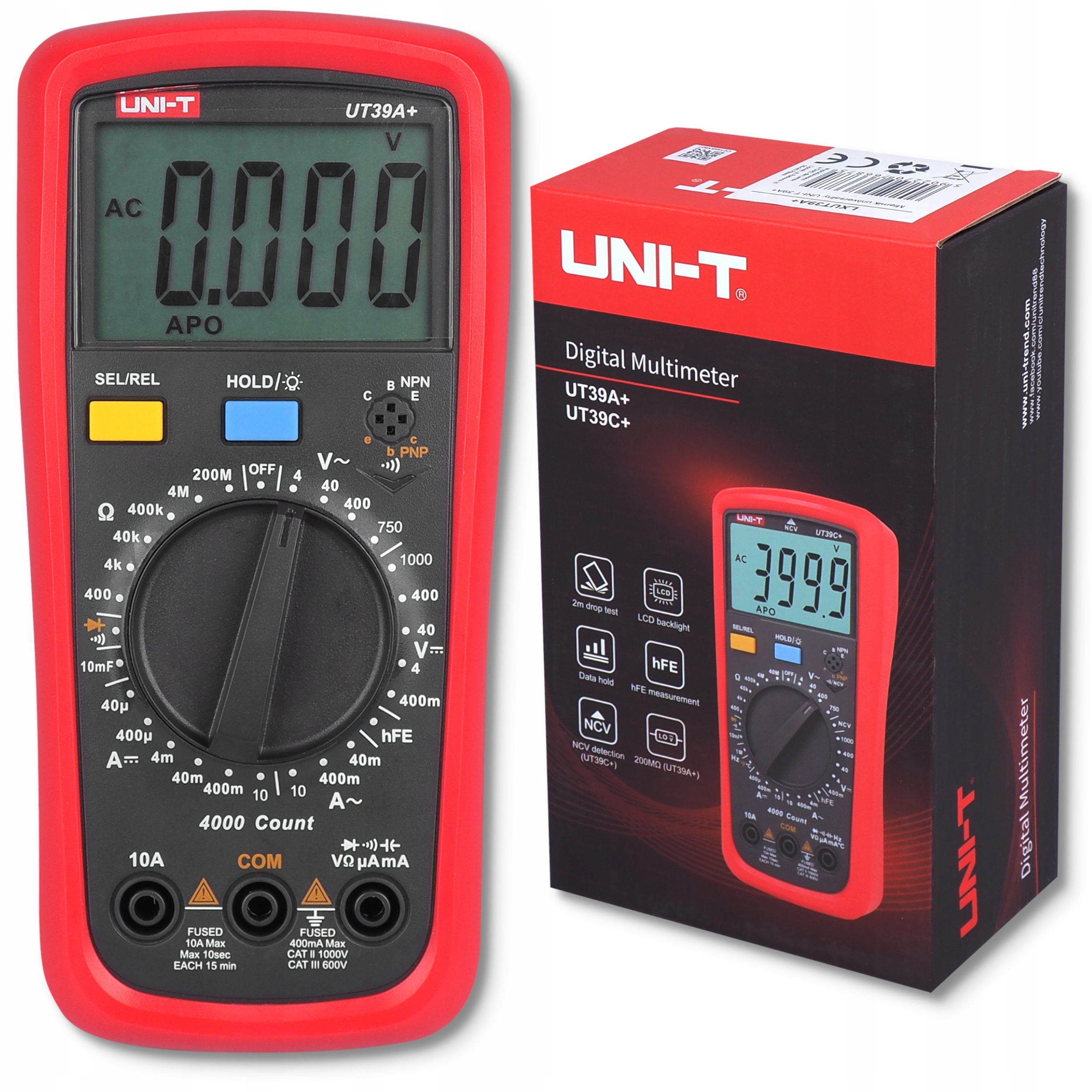 Precyzyjny Multimetr Cyfrowy Ze Zmaianą Zakresu - Lamex | Sklep EMPIK.COM