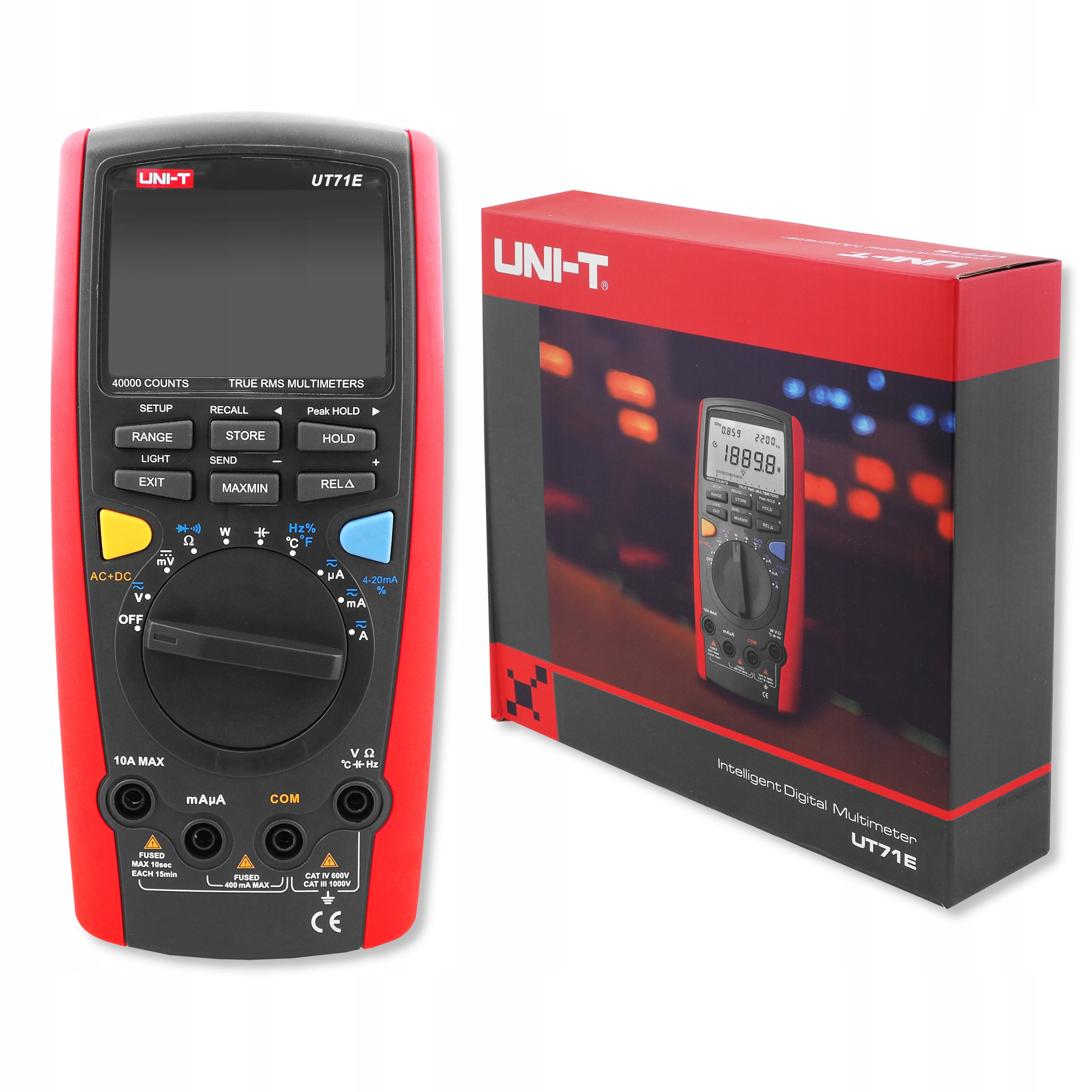 Precyzyjny Multimetr Miernik Napięcia Prądu Ut71E - LTC | Sklep EMPIK.COM