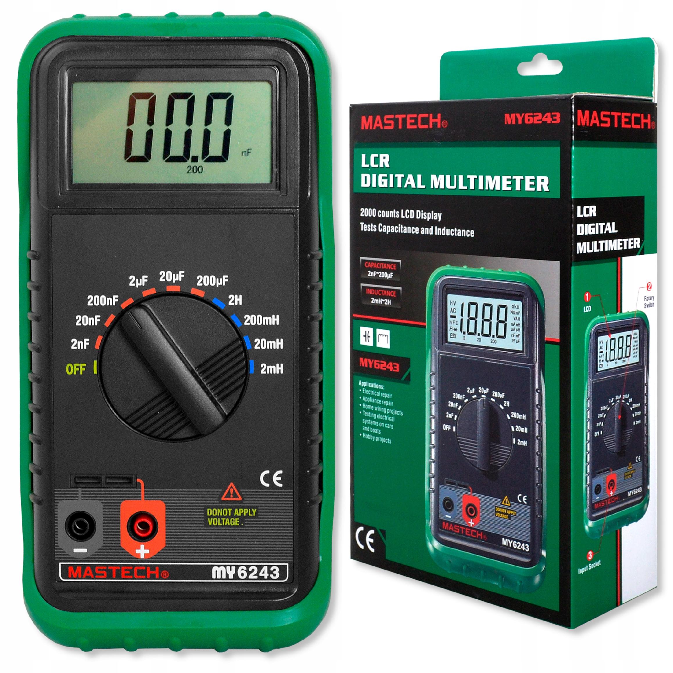 Uniwersalny Miernik Cyfrowy Multimetr - Lamex | Sklep EMPIK.COM