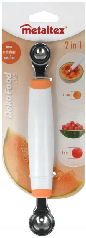 Dekoracyjny Nóż Do Kulek Arbuza Melona 2W1 Swiss - Swiss | Sklep EMPIK.COM