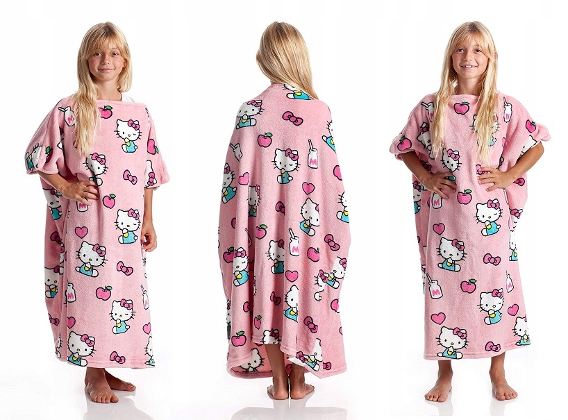 Premium Koc Pled Latająca Wiewiórka Hello Kitty Kn - Kanguru | Sklep ...