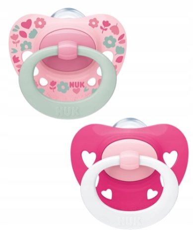 NUK smoczek silikonowy 18-36m różowy - Inna marka | Sklep EMPIK.COM