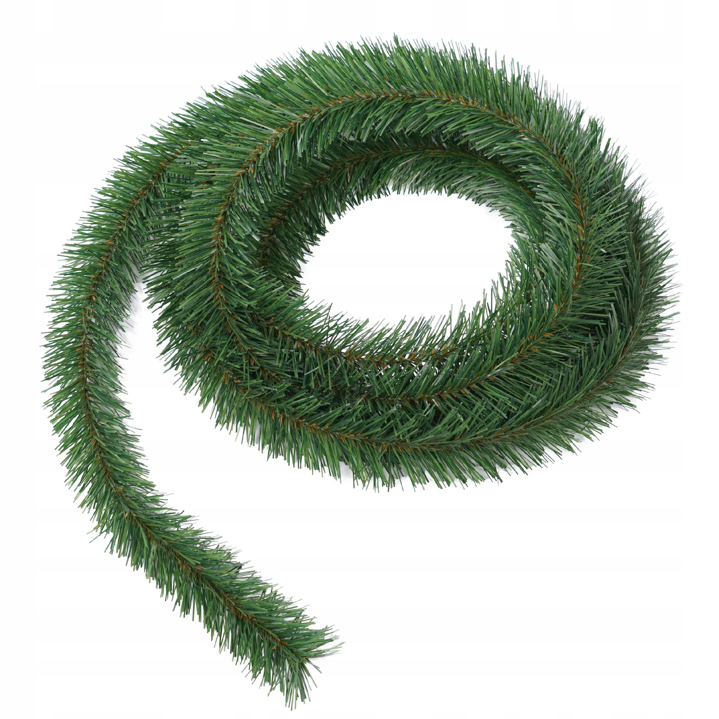 Girlanda Choinkowa Zielona Łańcuch Sztuczna 450 cm - DOMOSFERA | Sklep EMPIK.COM