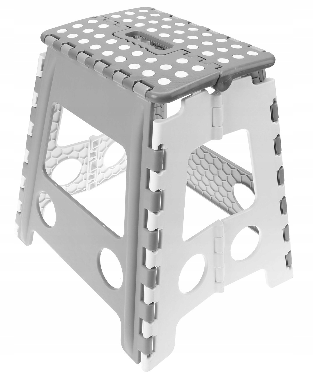 TABORET ALEX SKŁADANY ANTYPOŚLIZGOWY 39 cm szary - ravi | Sklep EMPIK.COM