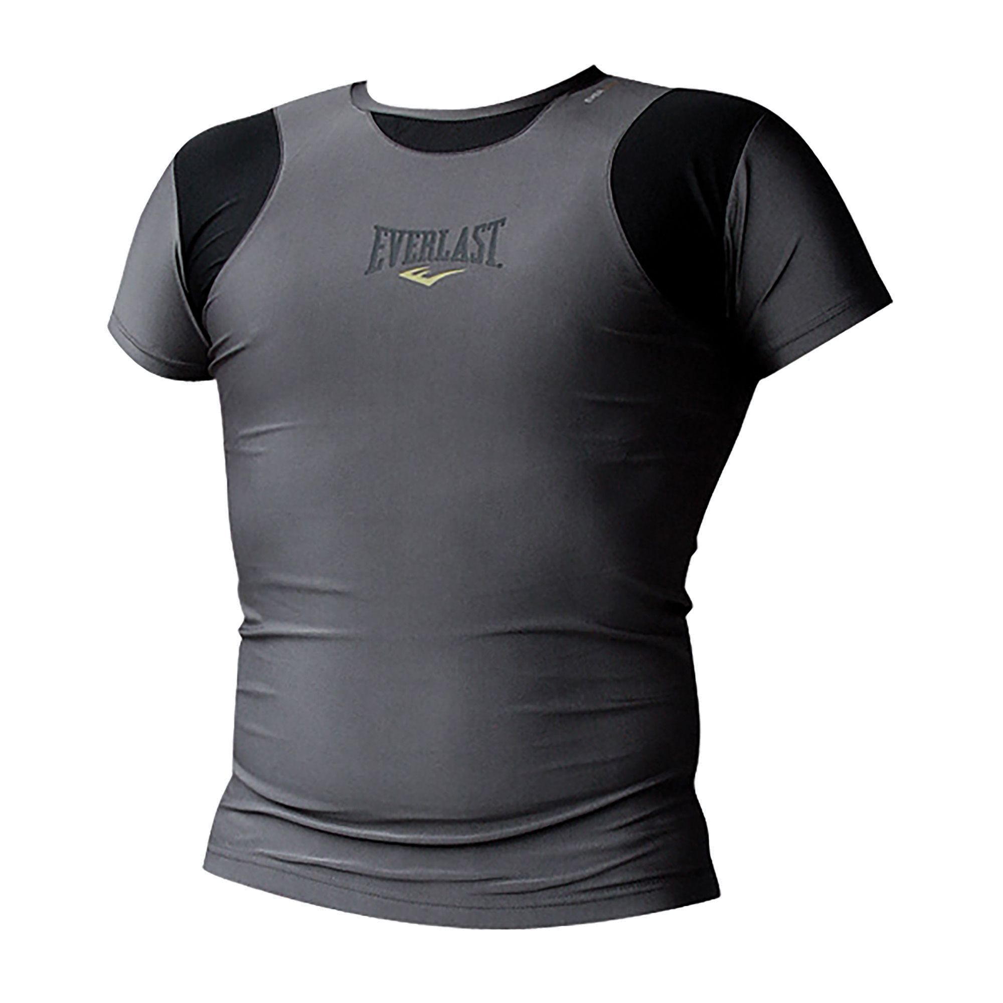 Rashguard męski EVERLAST krótki rękaw szary 4429 S - Everlast | Sport ...