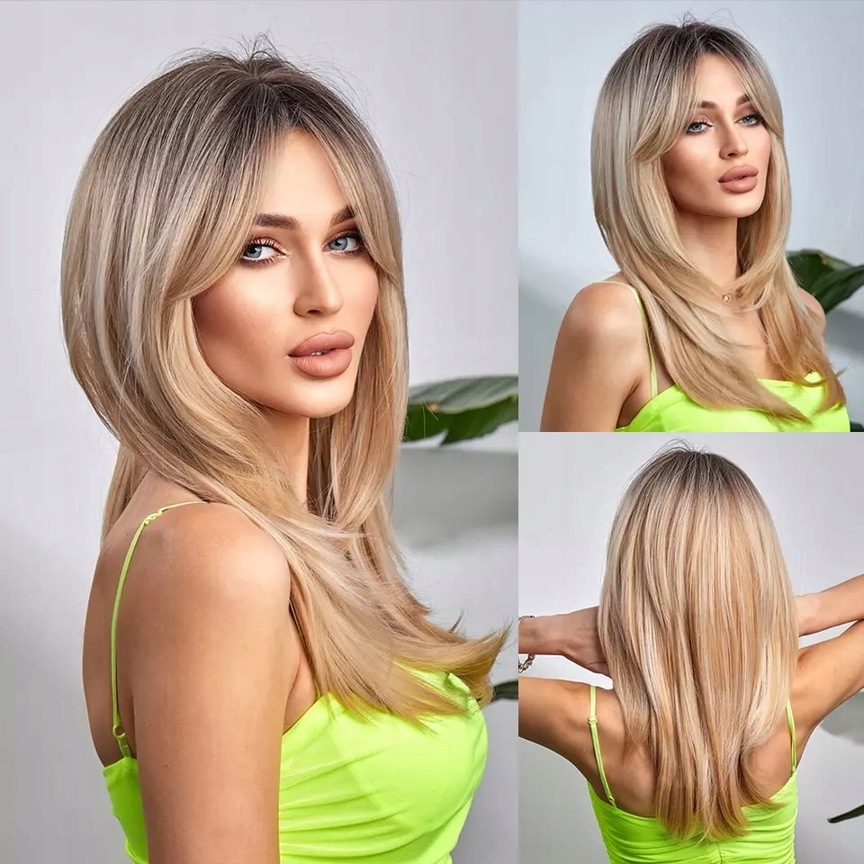 Peruka blond, peruki damskie. Jak naturalna! | Sklep EMPIK.COM