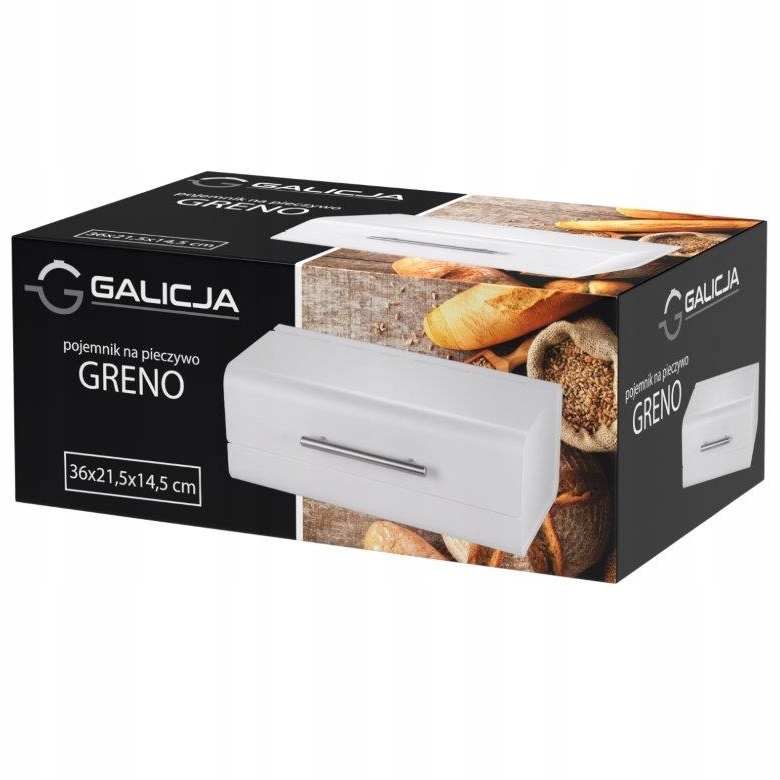 GALICJA 24771 CHLEBAK BIAŁY GRENO POJEMNIK - Galicja | Sklep EMPIK.COM