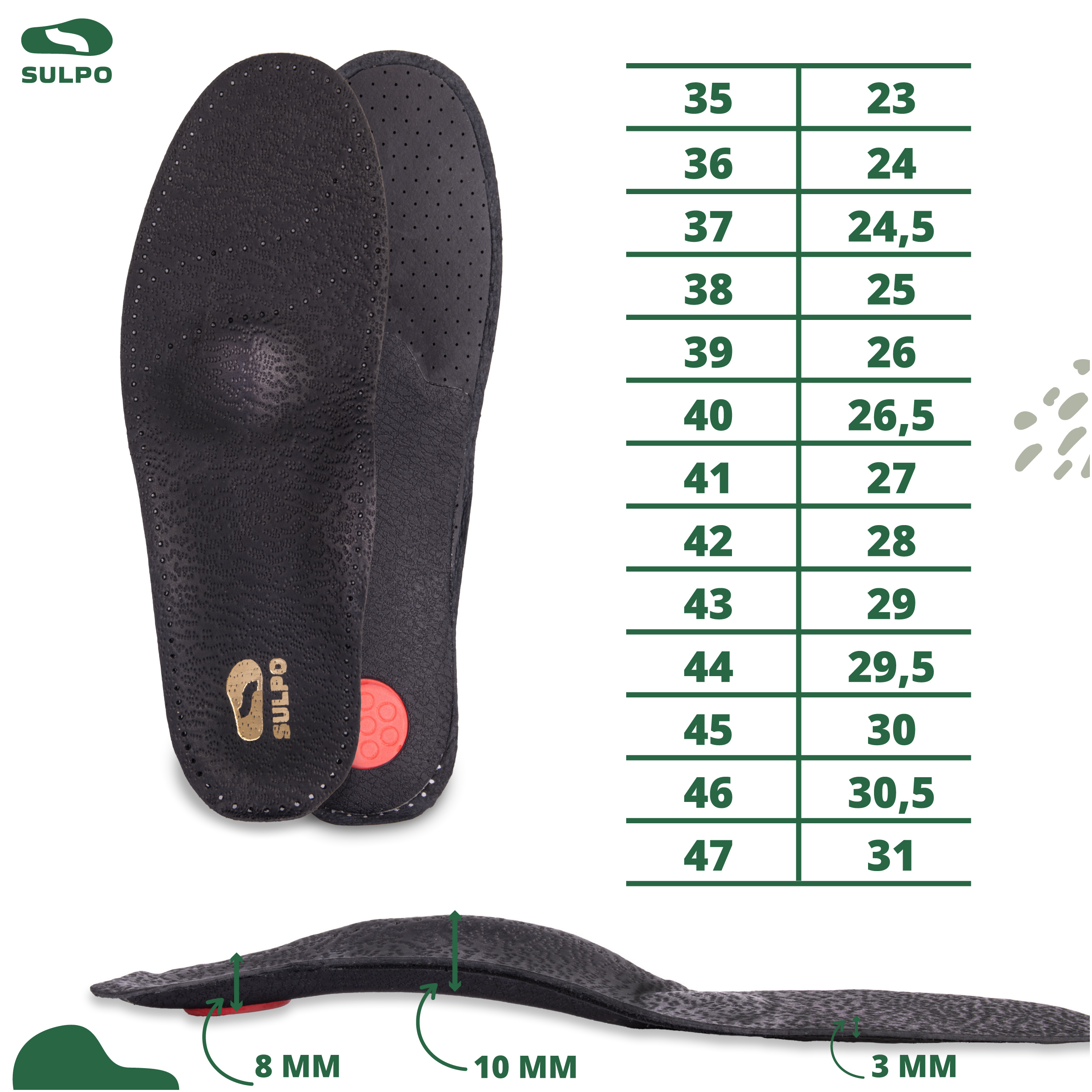 Wkładki Ortopedyczne Do Butów Płaskostopie 44 - Inna marka | Sport ...