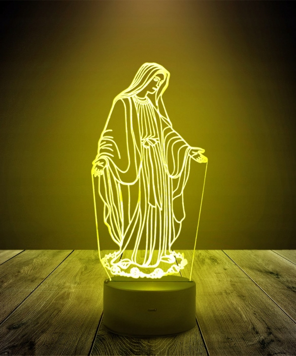 Lampka na biurko Maryja Matka Boska 16 LED PLEXIDO - Plexido | Sklep ...