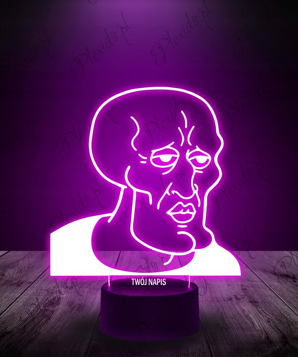 Lampka na Biurko Statuetka Plexido Squidward Mem - Plexido | Sklep ...