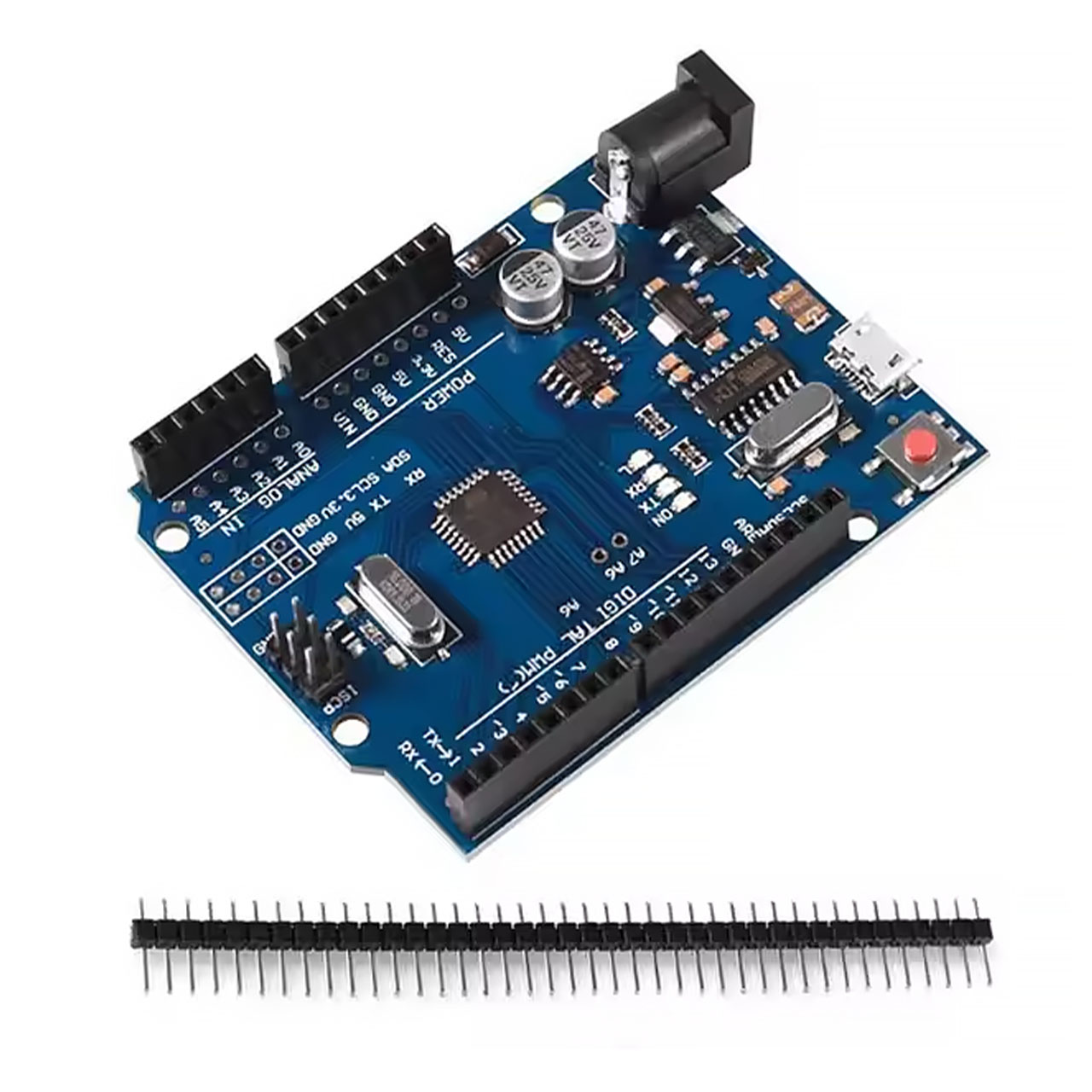 Rosfix Komplet Modulov ATmega328P-AU – Mikrorezkar z USB CH340, 5V ...
