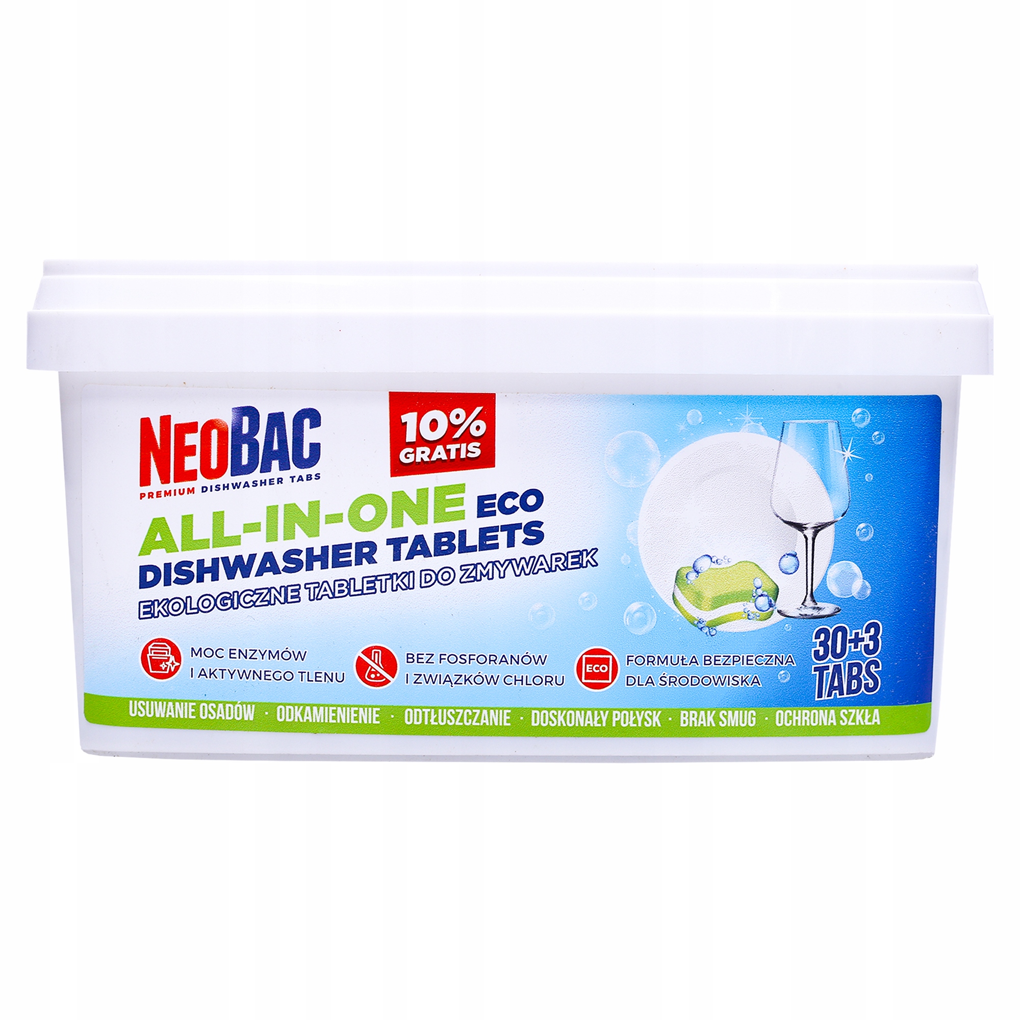 Ekologiczne Tabletki Do Zmywarki All In One Neobac - Inny producent ...