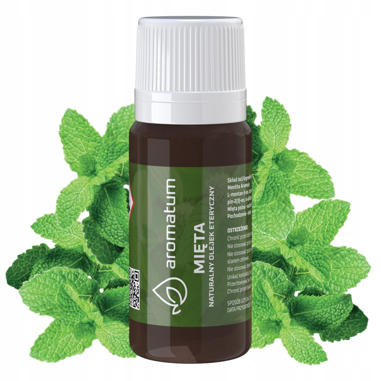 Naturalny Olejek Mięta Do Kominka Aromaterapii 7Ml - Aromatum | Sklep ...