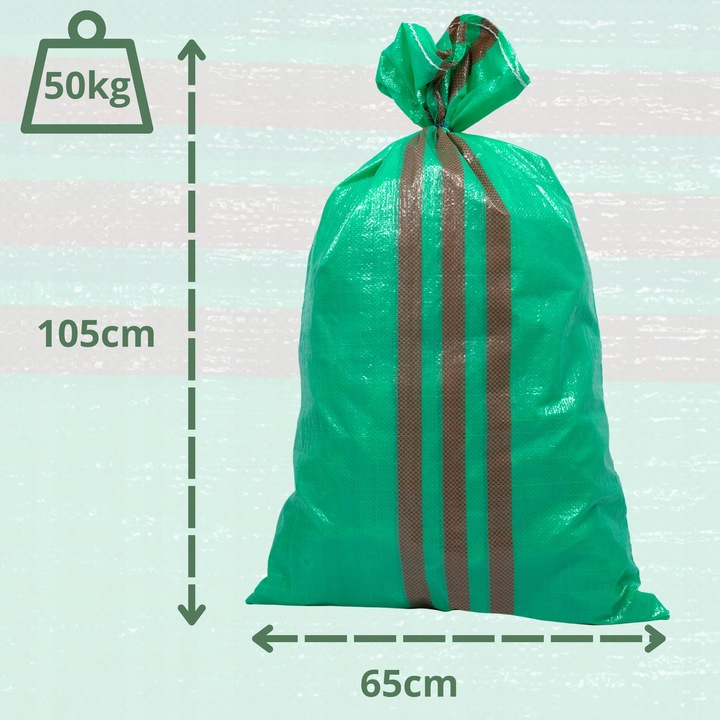 Kup Worki PP 50Kg 65x105 MOCNE na Węgiel Zboże 50 szt. na arena.pl i ...