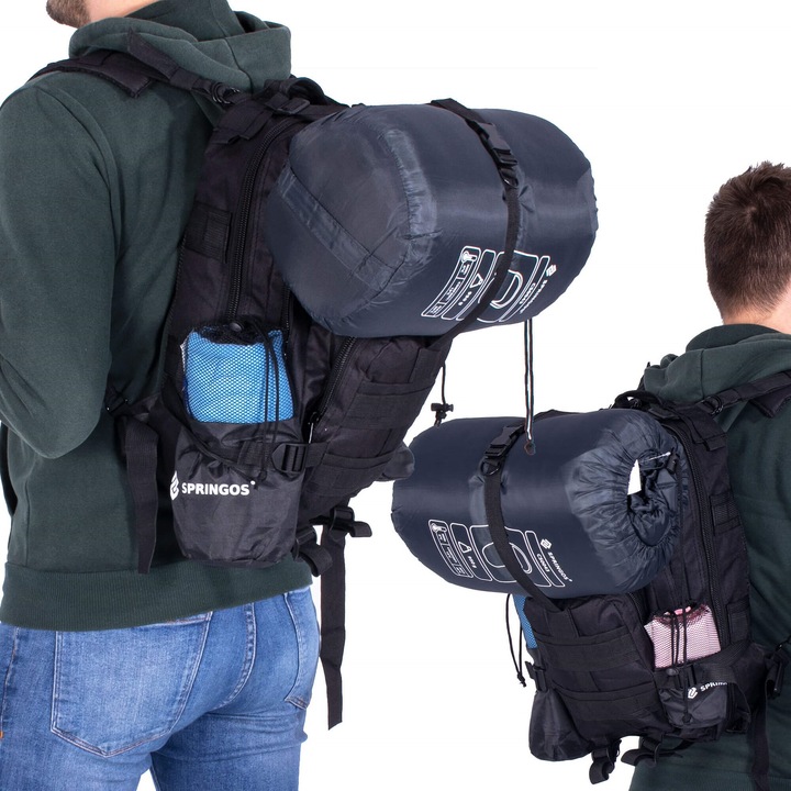 PLECAK WOJSKOWY TAKTYCZNY MILITARNY SURVIVAL TURYSTYCZNY CZARNY 35l ...