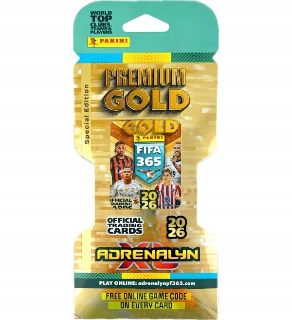 Kup PANINI FIFA ADRENALIN XL 2026 BLISTER GOLD na arena.pl i ciesz się ...