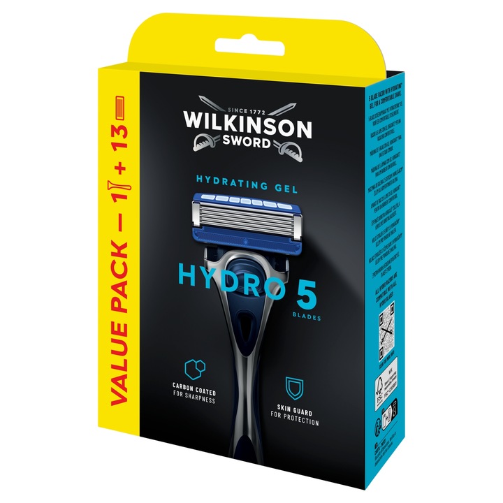 MASZYNKA NA WKŁADY DO GOLENIA WILKINSON HYDRO 5 SKIN PROTECTION NORMAL ...