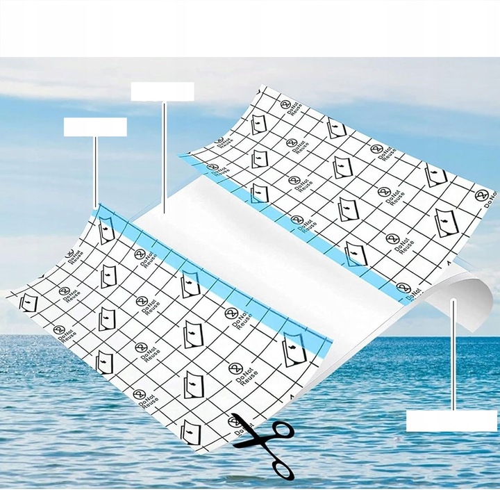 Folia ochronna na Tatuaż Second Skin Opatrunek 15cm x 10m Folie SUPERCENA - Arena.pl