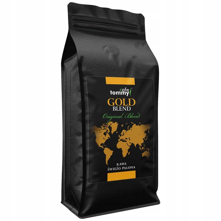 Kawa ziarnista 1kg GOLD BLEND CREMA Świeżo palona do ekspresu - Arena.pl