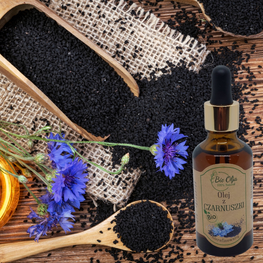 BioOlja 50 ml olej z czarnuszki nierafinowany | Z-natury.com.pl