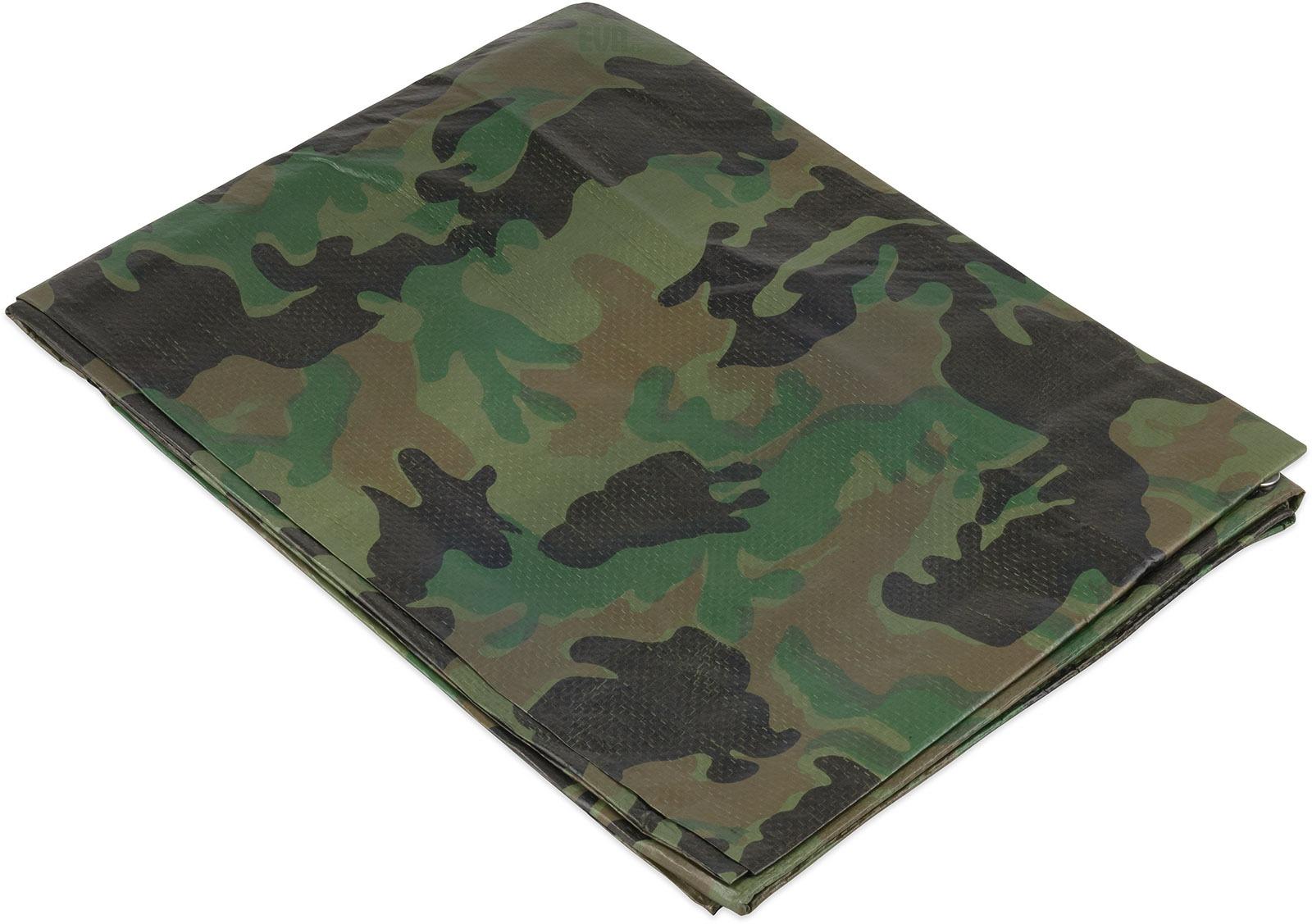 Zakrývací nepromokavá maskovací plachta 200 x 300cm Bradas Camoforest ...