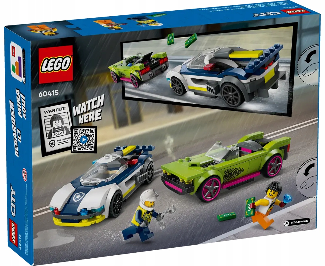 LEGO City 60415 Pościg Radiowozu za Muscle Carem Katalog 2026 Policja ...