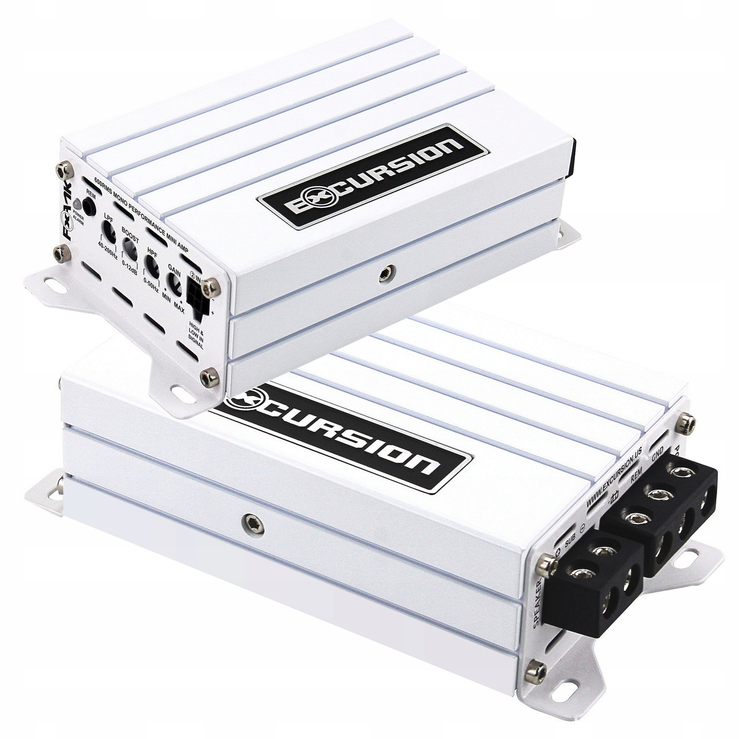 Kup WZMACNIACZ Excursion do systemów fabrycznych 1 kanał 600W od 1 ohm do SUB na arena.pl i ...